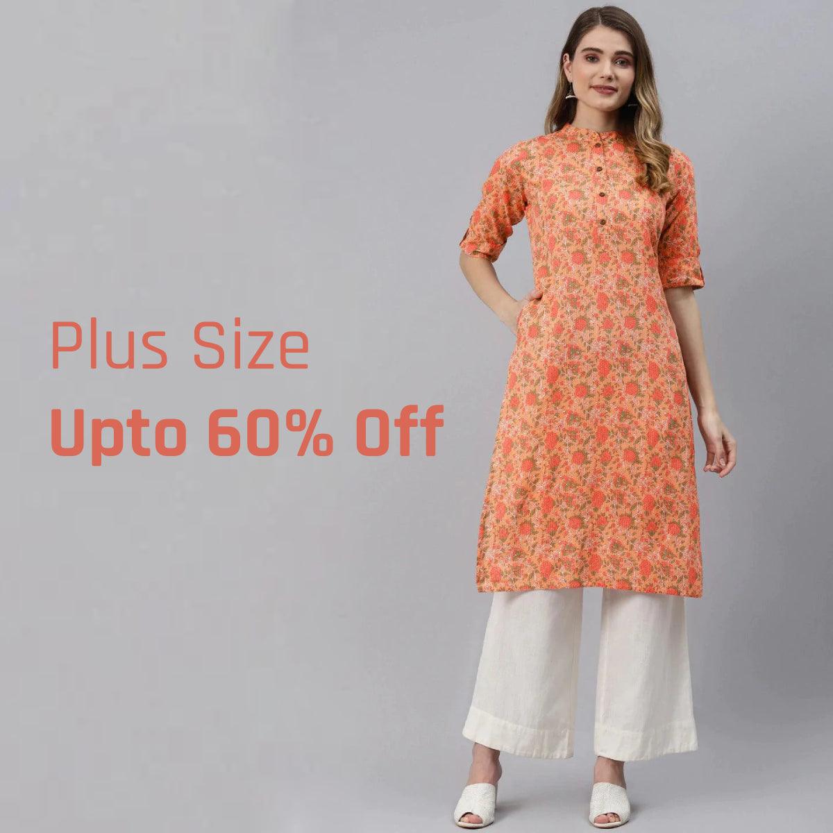 Plus Size Clothing | Ethnic Wear For Women Online | Divena World ...